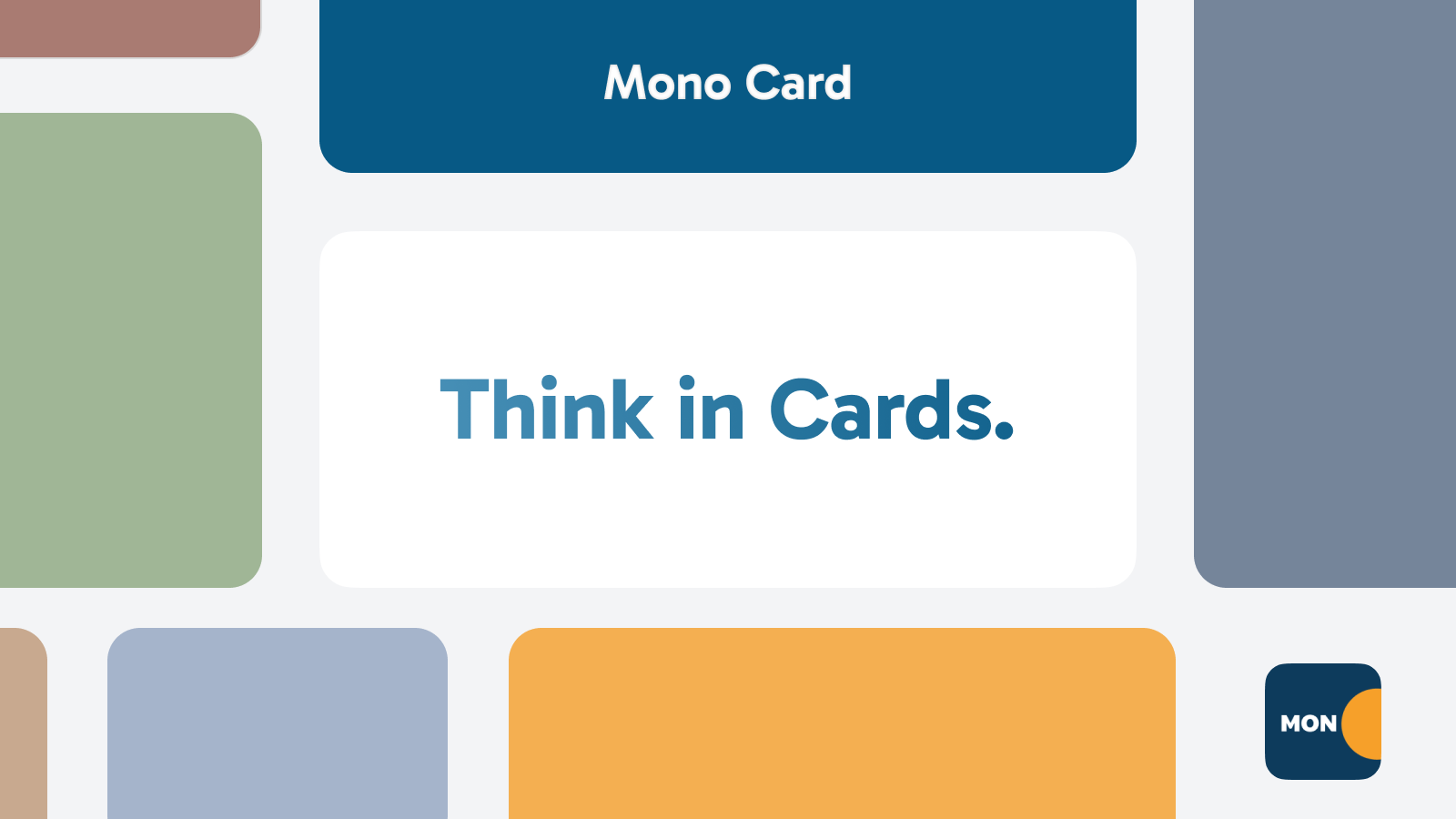 Mono Card - Share Anything With Beautiful Cards